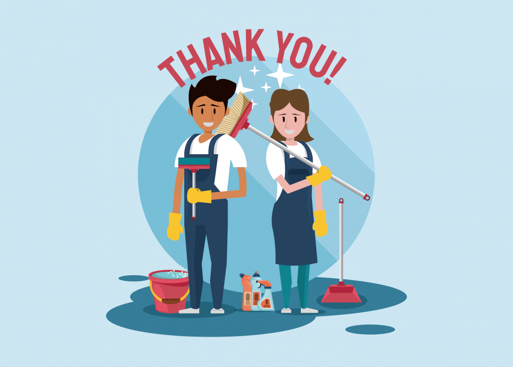 Thank you to our Housekeeping Staff!